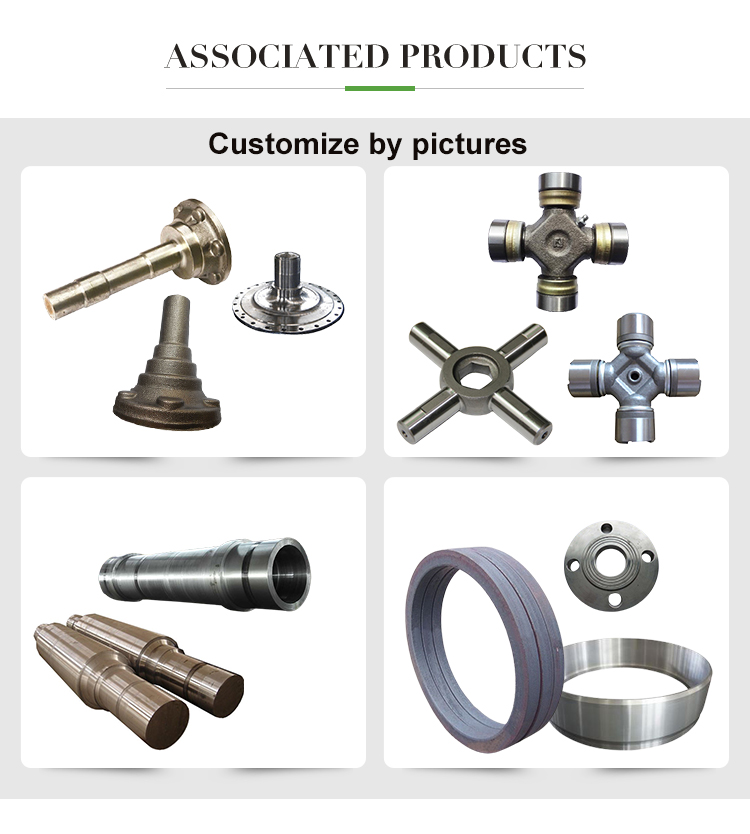 Aluminum Rolling Forging Ring Axle Forge Parts Customize Forged Rings