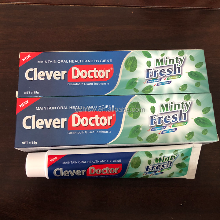 Wholesale Clever Doctor Minty Fresh Toothpaste Clean Mouth Protect Gums ...