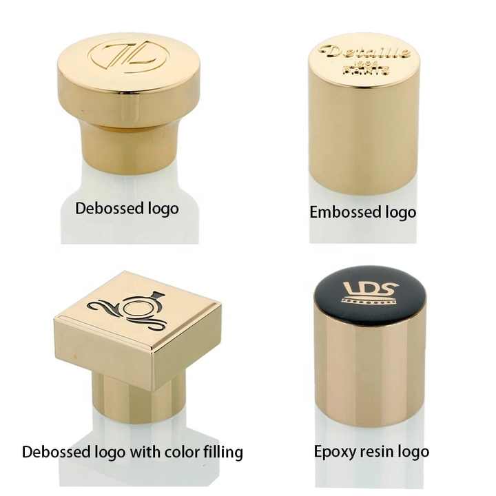 Customize Your Brand with Luxury Gold Perfume Bottle Cap