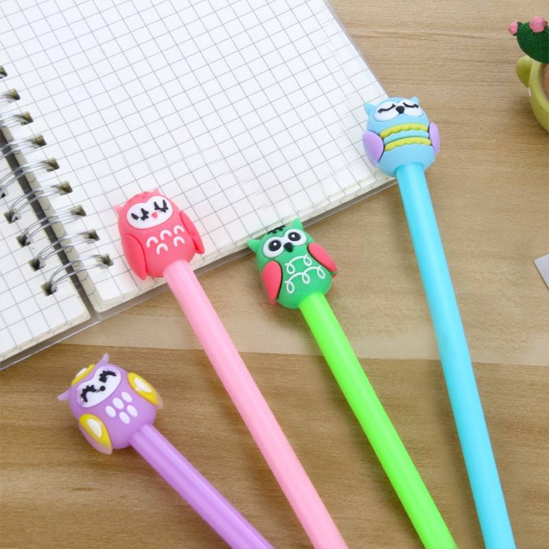 Owl Pen Creative Expression Cute Neutral Pen Black 0.5mm Water Pen ...