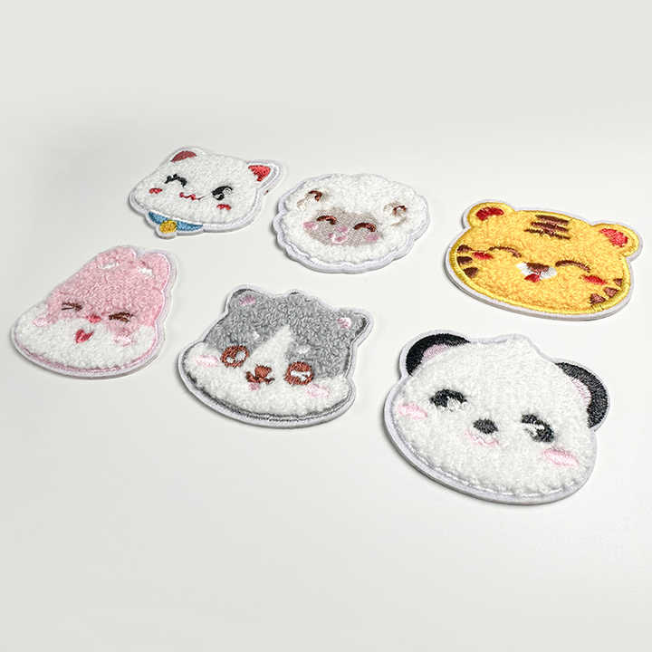 Cute Embroidered Cat Patches, Iron on Patches for Clothes, Jackets ...