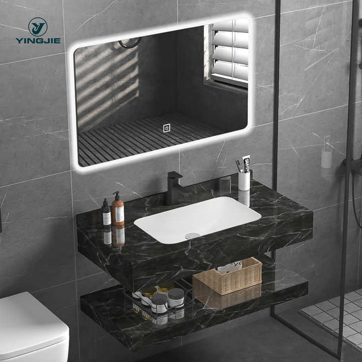 Luxury Modern Double Sintered Stone Basin for Bathroom