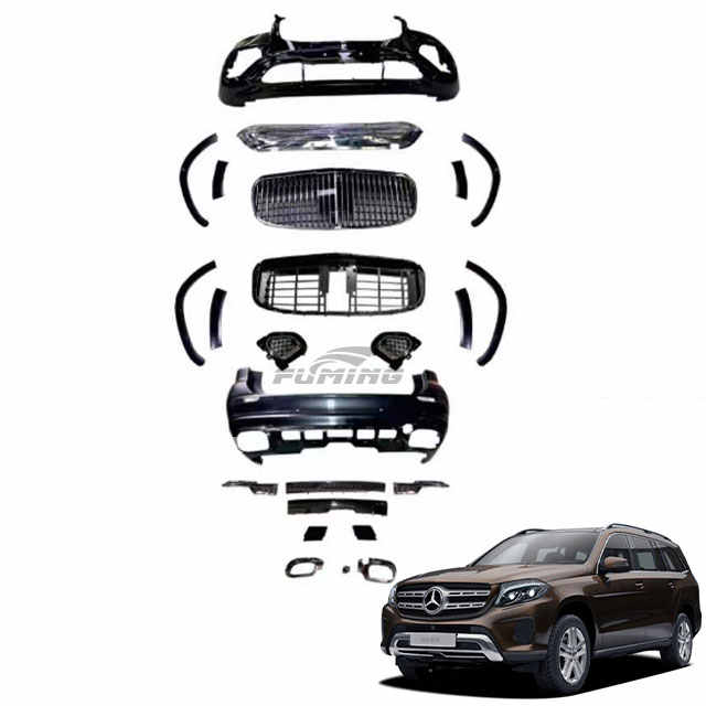 For 24 Mercedes Benz GLS car exterior upgrade kit modification Maybach ...
