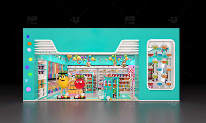 Custom Candy Shop Display Racks - Eye-Catching Solutions