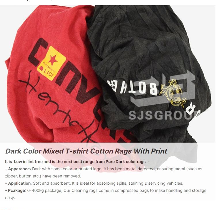 IMPA 232909 Bag of Rags 10kg Industrial Bags of Rags Printed Mixed Bags ...