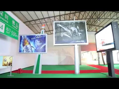 Scrolling Poster Billboard Outdoor Wind Resistant Backlit Billboard ...