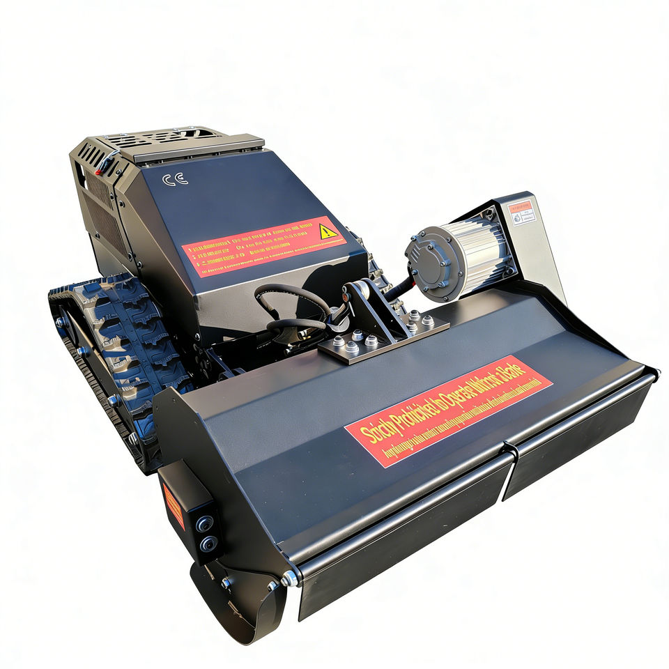 Remote Controlled Fully Automatic Lawnmower for Mountain Slope Orchards ...