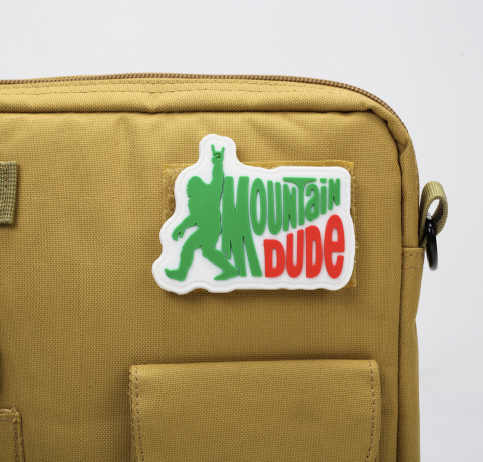 Mythical Woodsman Custom Color Iron-On Hook & Loop Embroidered PVC for ...