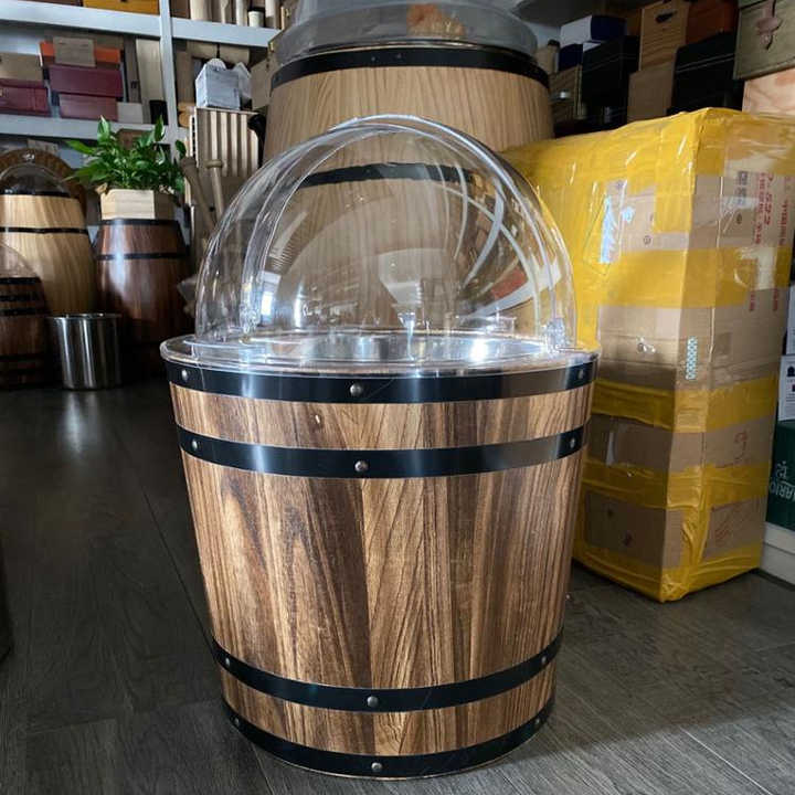 Small MOQ stainless steel food barrel in supermarket| Alibaba.com