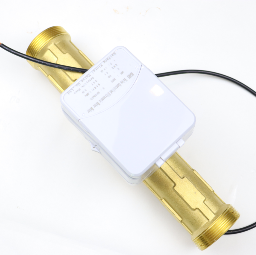 Smart Brass Water Meter IP68 OEM Ultrasonic Modbus RS485 GPRS GSM 4G ...