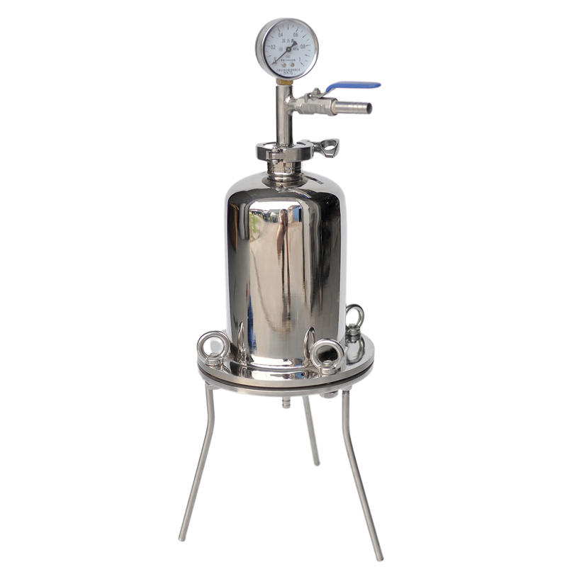 OEM 100mm 200mm SIP and CIP 316L Polyround Sanitary Filter Housing for ...