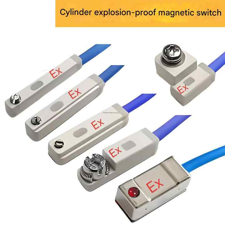 Explosion-Proof Proximity Sensor Magnetic Switch Cylinder for Dust Chemical Industries Laser ...
