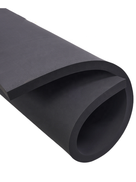 EPDM Foam Sheet Sound-Insulation Foam - Black, Soft, Customizable