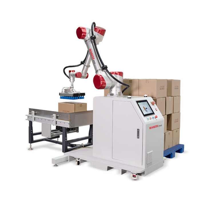 High-Capacity 30kg Collaborative Palletizing Robot Automatic Carton Stacking Arm Palletizer for ...