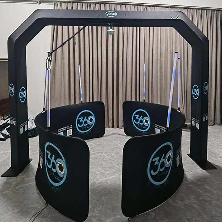 Portable Wedding Vogue Overhead Portable Photo Booth 360 Wireless ...