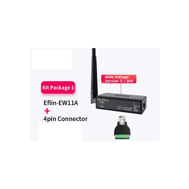 Elfin-ew11a-0 - RS485 to Wifi Converter with Modbus Protocol
