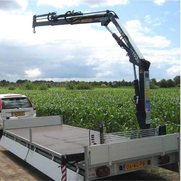 Loader Crane Lift for Truck Long Trailer Arm Boom Vehicle Mounted ...