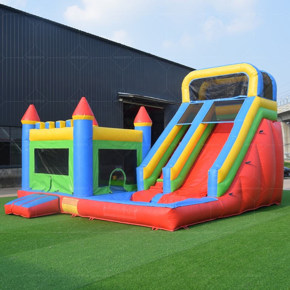 Outdoor Adult Commercial Moonwalk Water Jumper Bouncer Slide Combo with ...