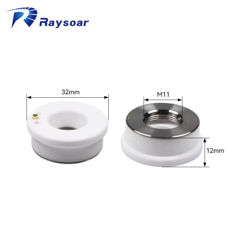 Laser Ceramic Ring D32 M11 H12 Fiber Laser Ceramic Ring Nozzle Holder ...