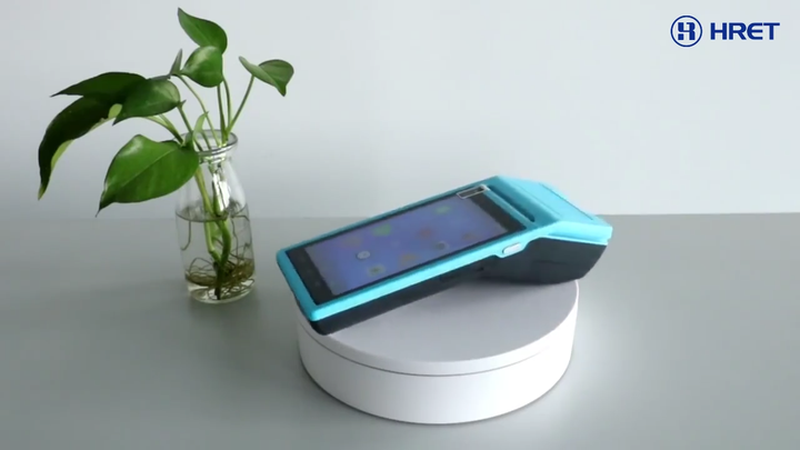 Android smart handy terminal pos mobile payment card swipe machine ...