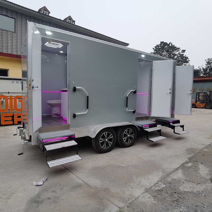 Outdoor VIP Mobile Luxury Portable Car Bathroom Toilet Shower ...