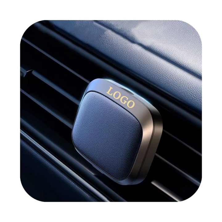Luxury Custom Car Fragrance Gift - Metal Leather Diffuser