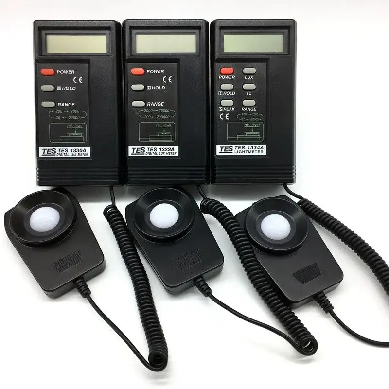 TES-1330A Digital EMF LUX Meter Light Tester Illuminometer Luminance ...