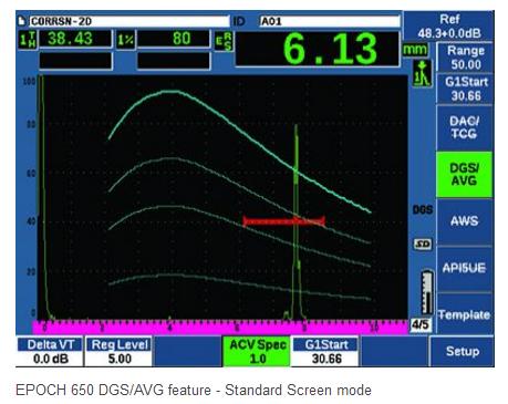 Digital EPOCH 650 ultrasonic Flaw Detector High precision metal steel ...