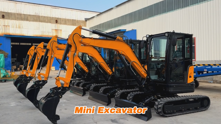 Mini Excavator Diggers - High Efficiency Earth-Moving Machinery