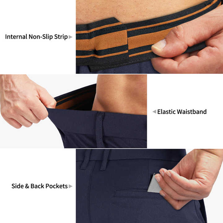 Casual Formal Trousers Three-Proof Fabric Men'S Slim Wholesale Pants ...