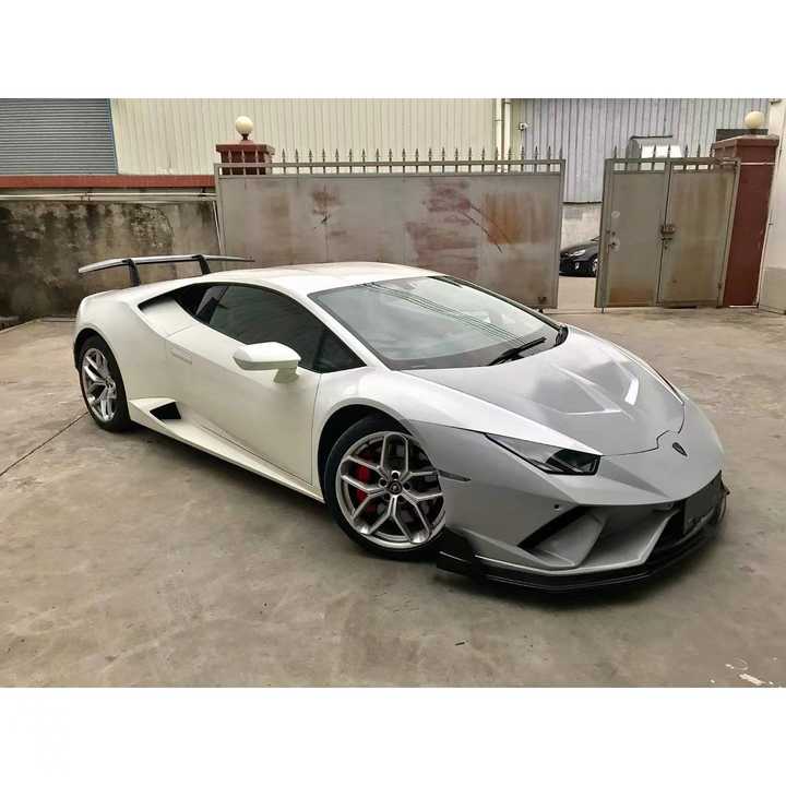 Runde Carbon Fiber+FRP for Lamborghini Huracan LP580 610 Upgrade ...