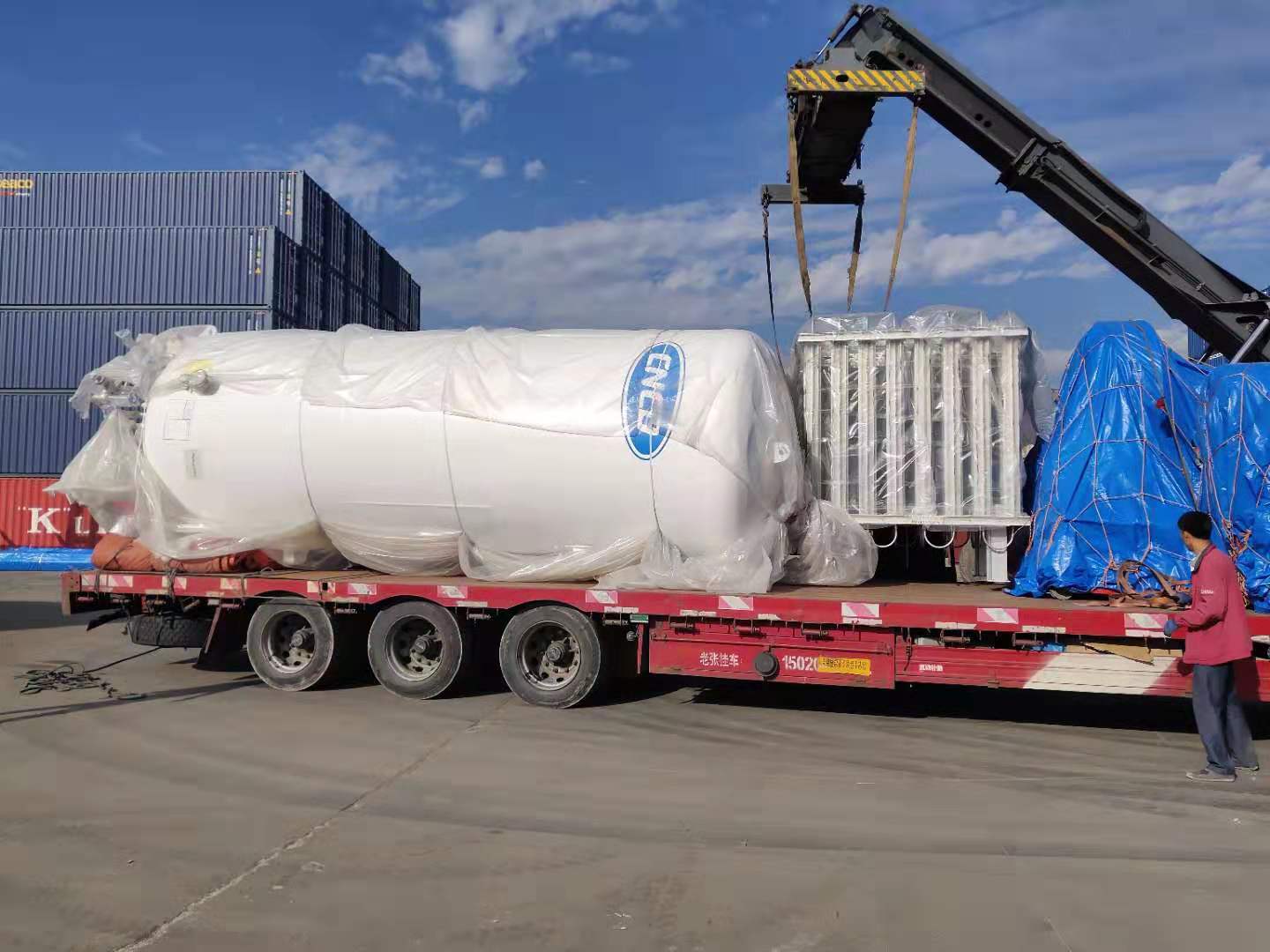 50m3 8bar Large Stationary Lox Storage Vessel Liquid Oxygen Cryogenic ...