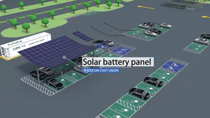 Super Quick Charging Station PV 1MWh Battery Container Energy Storage ...