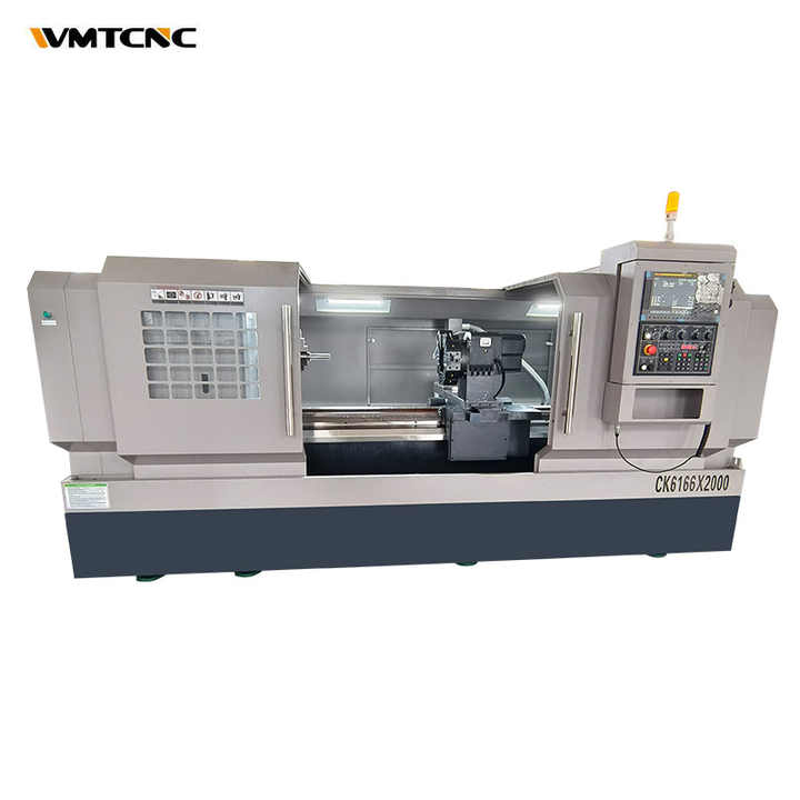 Huge heavy duty cnc lathe CK6166x2000 high quality numerical control lathe price of lathe ...