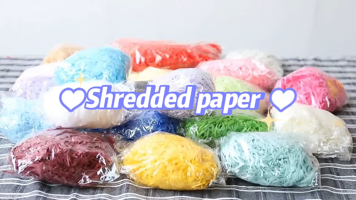 100g/bags Crepe Filament Filler for Gift Wrapping and Basket Filling ...