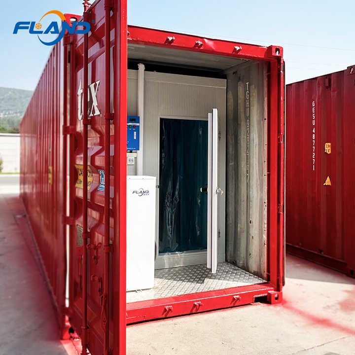 Energy Saving Cold Room Storagge Cooling System Fish Frozen Container ...