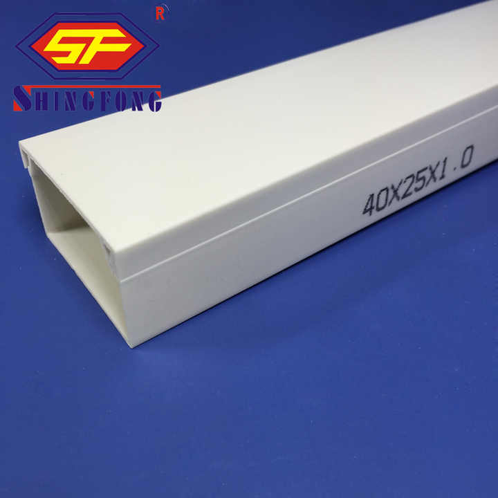 Wire Trunking Size Cable Electric Chute Plastic Channel 25x16 Goulotte ...