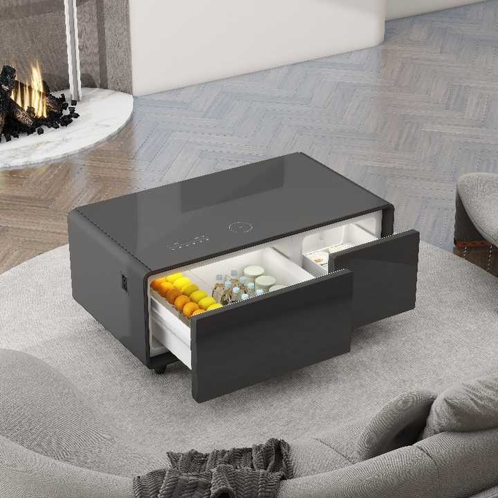 Sobro coffee table black store