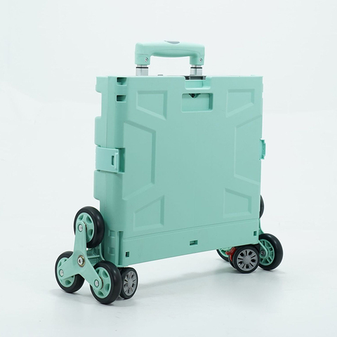 Wholesol plastic mini folding beach luggage cars supermarket foldable ...