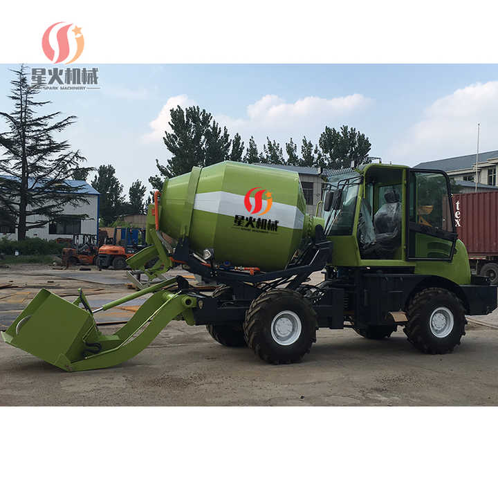Drum Concrete Truck 3.5 Cubic Meter - Self Loading Mixer