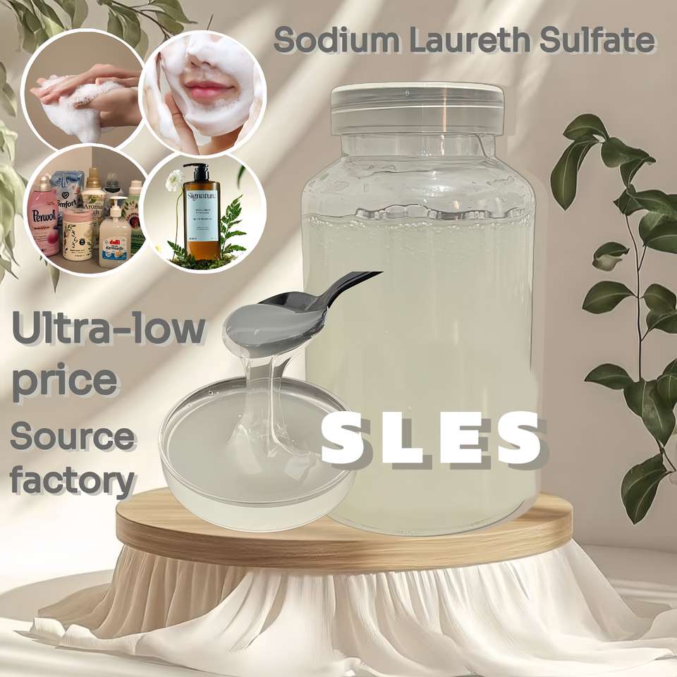 SLES 70 Soap Making Liquid Detergent Cosmetic Hair Care Emulsifier ...
