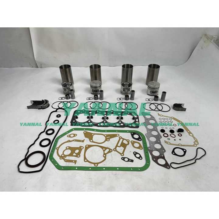 For Mitsubishi 4D56 Overhaul Rebuild Kit With Gasket Set Bearing ...