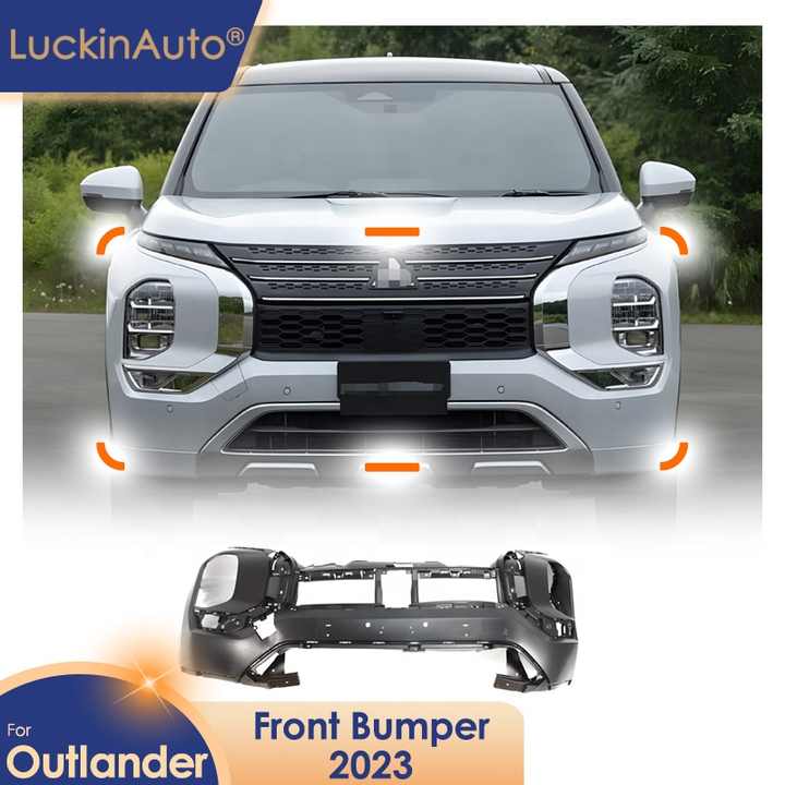 Luckinauto Front Bumper for Mitsubishi Outlander 2022-23