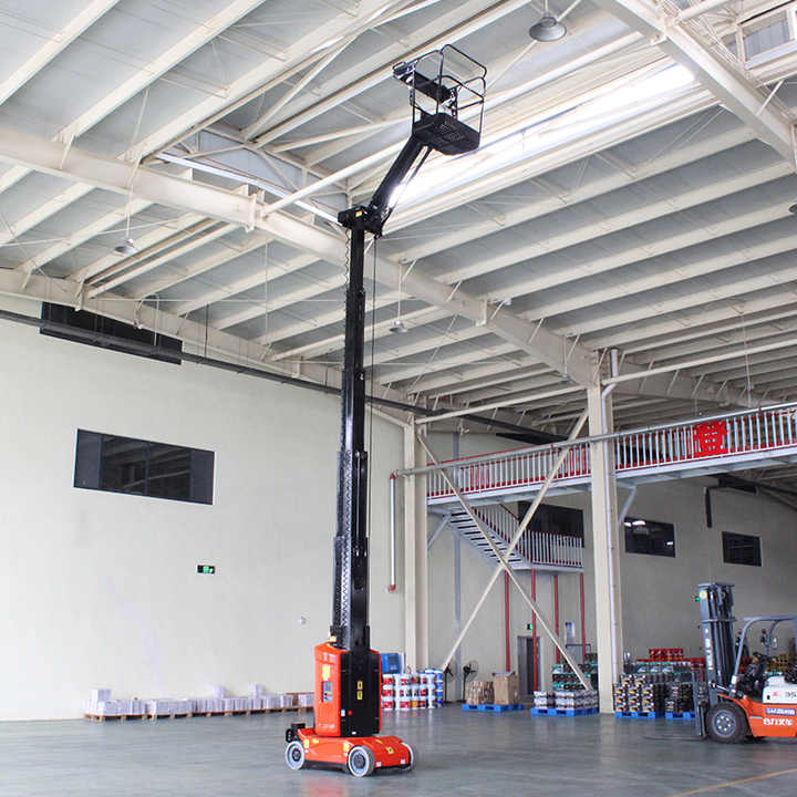 Mast-Type Aerial Work Platform Self-Propelled Mast Lift| Alibaba.com