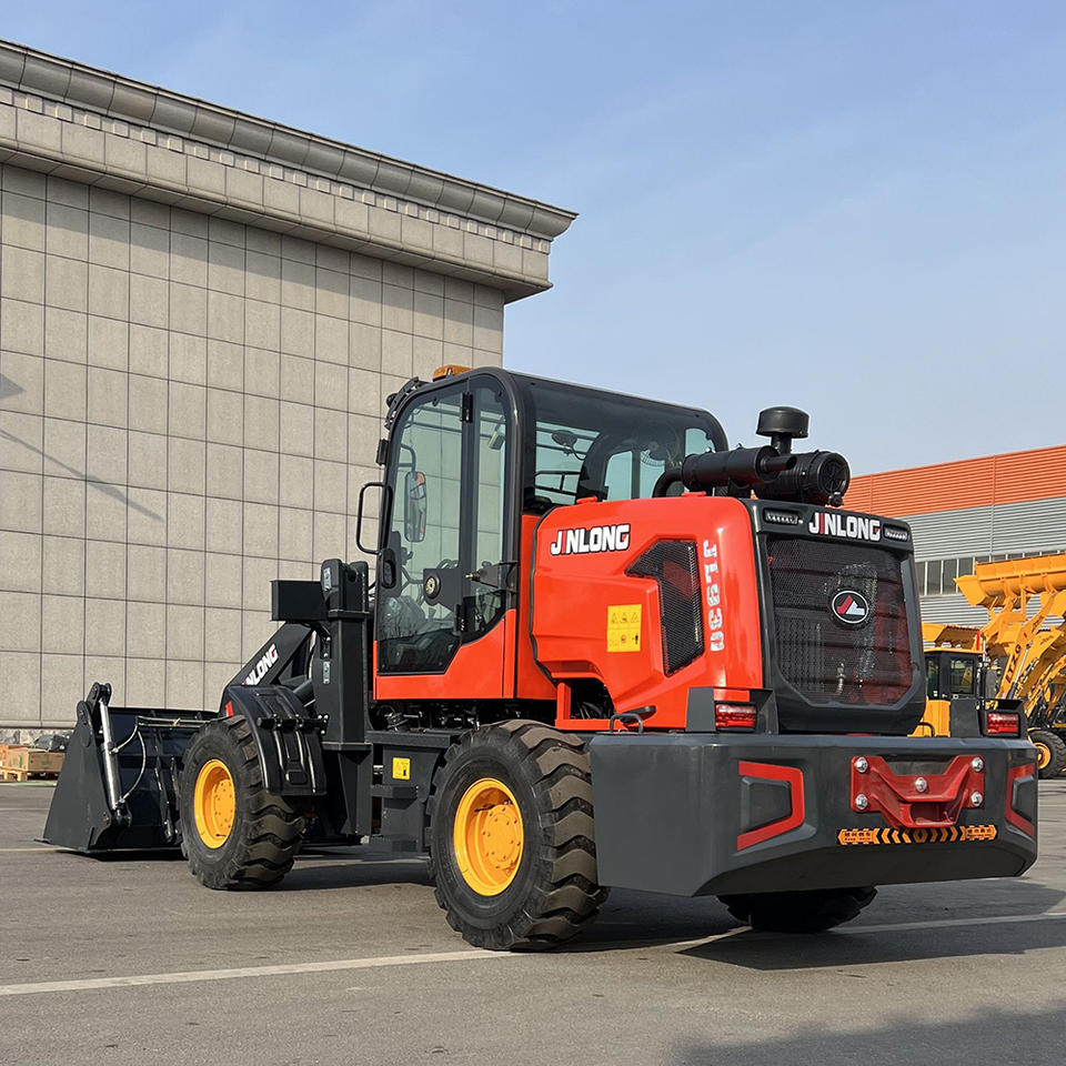 China Manufactured High Power Compact Diesel Wheeled Front Loader with ...