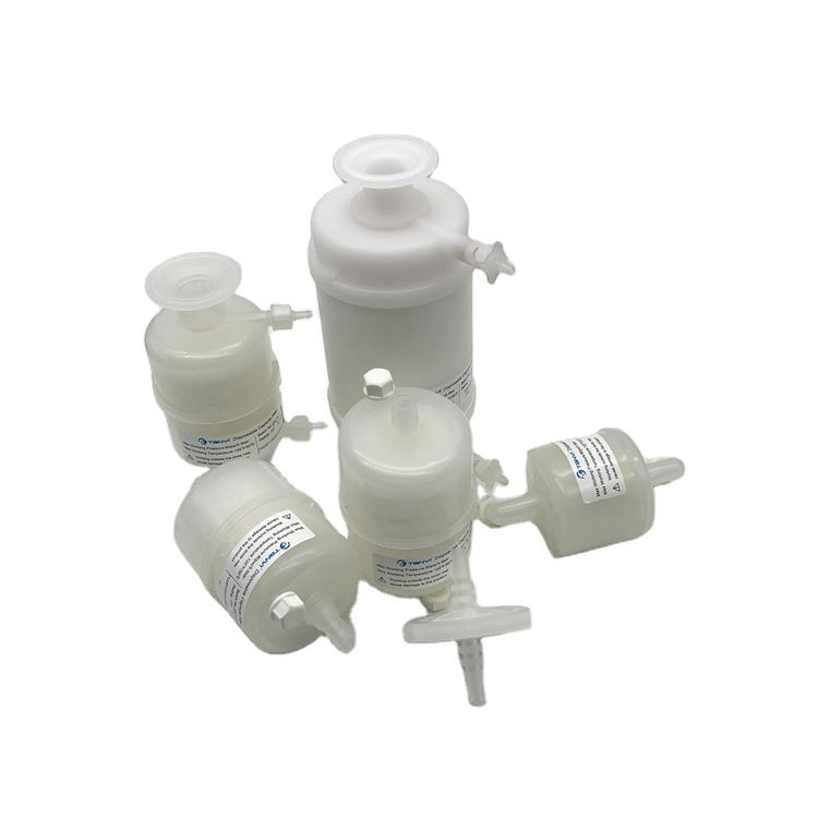 PES/ PTFE/ PP/ PVDF Membrane Capsule Filter with 0.22 Micron 1.5" Tri ...