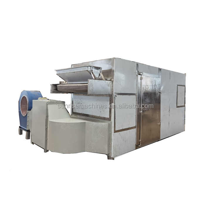 Continuous Automatic Conveyor Mesh Belt Drying Sunflower Seed Kava Root ...