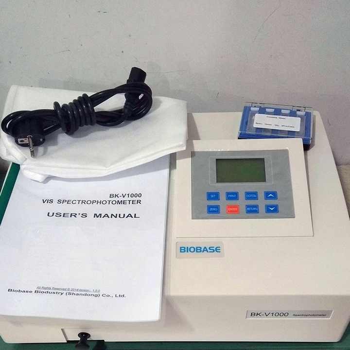 Biobase CHINA UV/Vis Spectrophotometer BK-V1000 LCD Screen 325-1000nm Single Beam Uv-vis ...