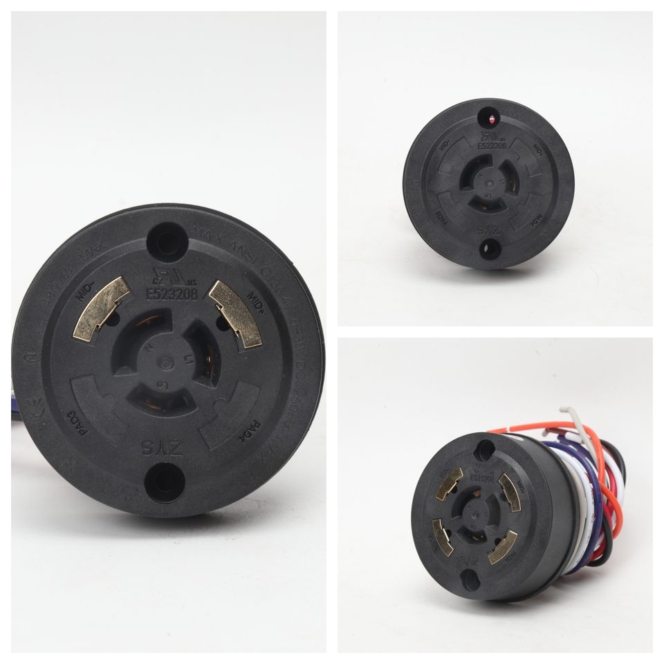 Waterproof IP65 Twistlock 3 Pin 5 Pin 7 Pin Photocell Socket NEMA 7pin ...