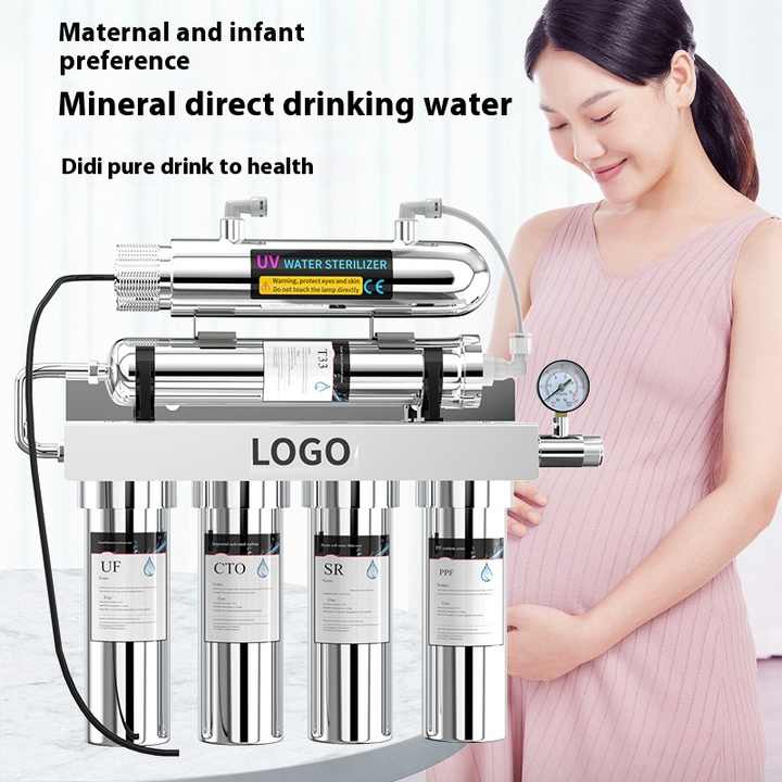 Level 6 Stainless Steel Ultraviolet UV Water Filtration System ...